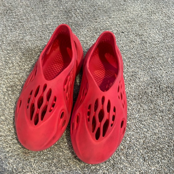 Yeezy | Shoes | Red Vermilion Foam Runners | Poshmark